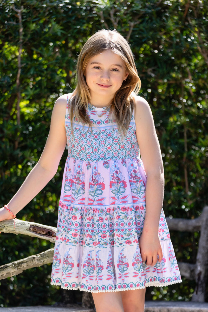 Girl's Bella Dress / Petal – walker&wade